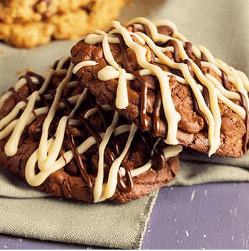 Delicious Looking Chocolate Cookies - Afternoon Baking With Grandma