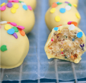 What Amazing Funfetti Cake Balls - Afternoon Baking With Grandma