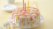 Love This Splattered White Chocolate Cake - Afternoon Baking With Grandma